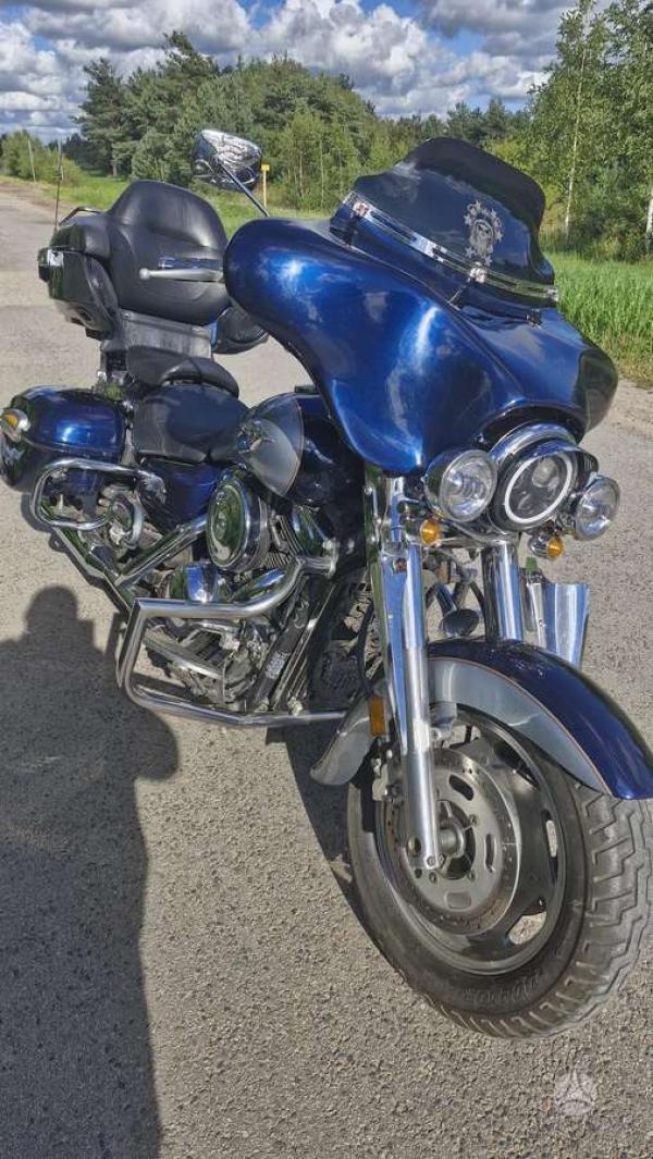 Blue Kawasaki Vulcan 2008 in Klaipeda, with an engine capacity of 1.60 L and mileage of 43 thousand km for 5300 €, photo 5 on AUTOMOTO.COM.LV