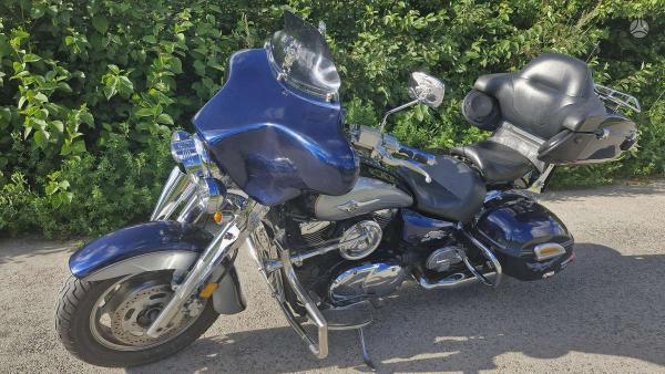 Blue Kawasaki Vulcan 2008 in Klaipeda, with an engine capacity of 1.60 L and mileage of 43 thousand km for 5300 €, photo 7 on AUTOMOTO.COM.LV