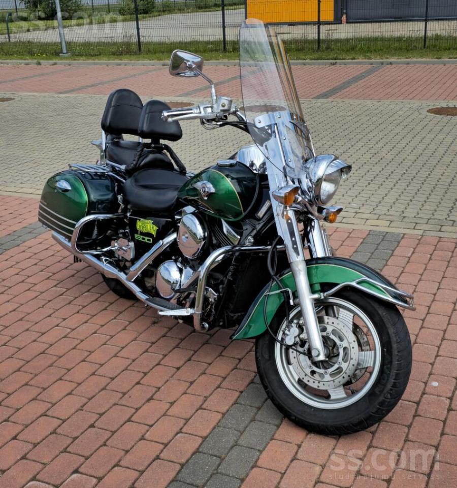 Kawasaki Vulcan 1999 in Ventspils, with an engine capacity of 1.50 L and mileage of 0 thousand km for 5200 €, photo 1 on AUTOMOTO.COM.LV