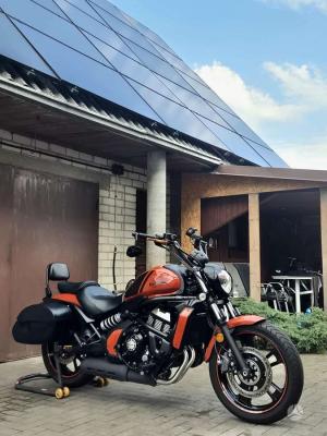 Kawasaki Vulcan 2018 Prienai, ar dzinēja tilpumu 0.65 L un nobraukumu 10 tūkst. km par 5150 €, foto 1 vietnē AUTOMOTO.COM.LV