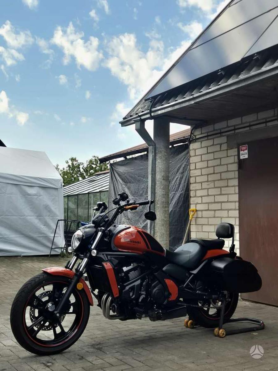 Kawasaki Vulcan 2018 Prienai, ar dzinēja tilpumu 0.65 L un nobraukumu 10 tūkst. km par 5150 €, foto 3 vietnē AUTOMOTO.COM.LV