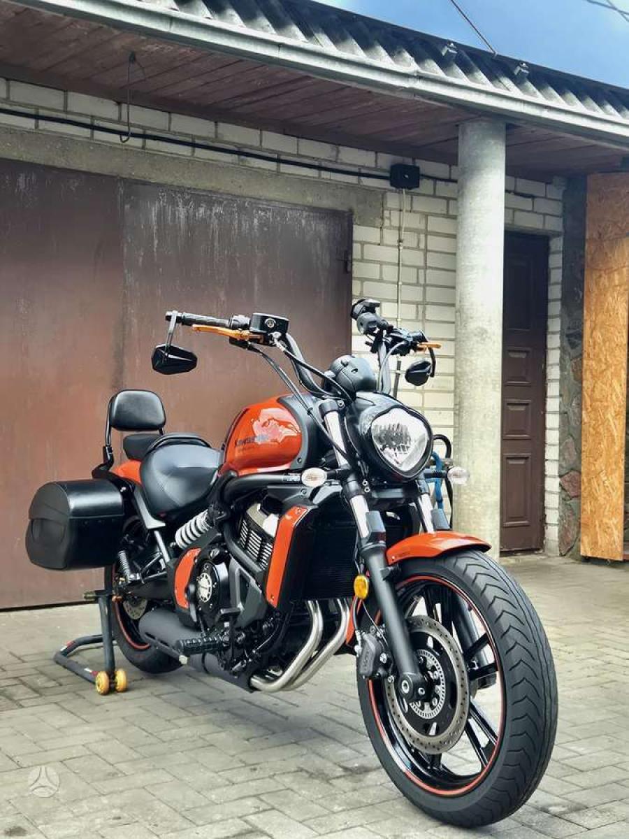 Kawasaki Vulcan 2018 Prienai, ar dzinēja tilpumu 0.65 L un nobraukumu 10 tūkst. km par 5150 €, foto 4 vietnē AUTOMOTO.COM.LV