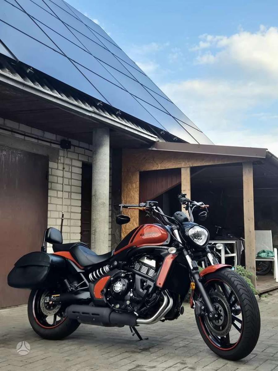 Kawasaki Vulcan 2018 Prienai, ar dzinēja tilpumu 0.65 L un nobraukumu 10 tūkst. km par 5150 €, foto 6 vietnē AUTOMOTO.COM.LV