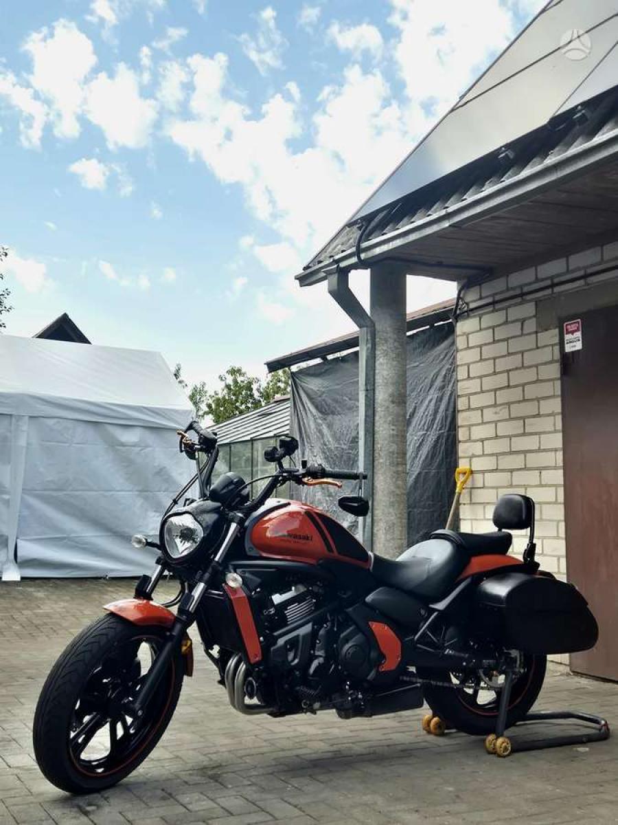 Kawasaki Vulcan 2018 Prienai, ar dzinēja tilpumu 0.65 L un nobraukumu 10 tūkst. km par 5150 €, foto 7 vietnē AUTOMOTO.COM.LV