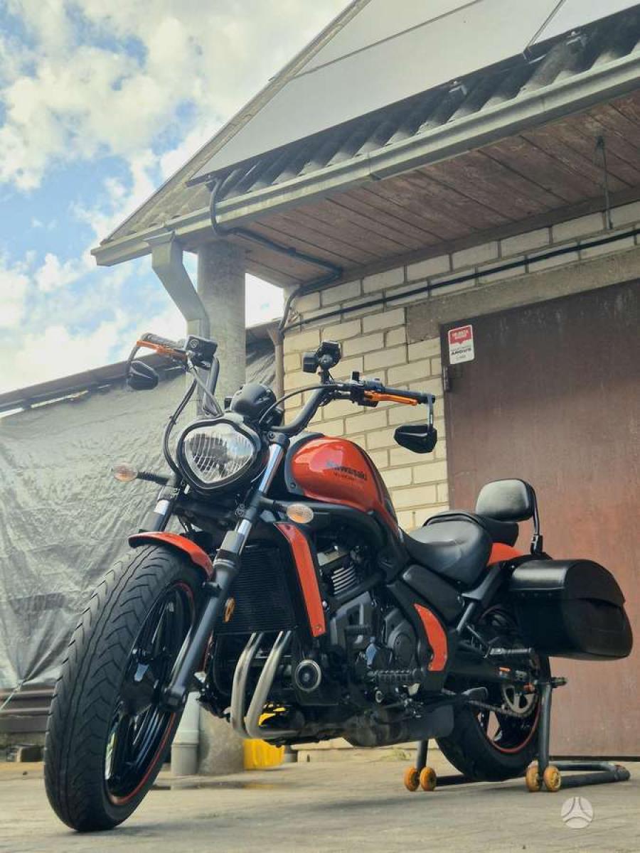 Kawasaki Vulcan 2018 Prienai, ar dzinēja tilpumu 0.65 L un nobraukumu 10 tūkst. km par 5150 €, foto 9 vietnē AUTOMOTO.COM.LV