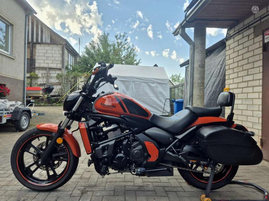 Kawasaki Vulcan 2018 Prienai, ar dzinēja tilpumu 0.65 L un nobraukumu 10 tūkst. km par 5150 €, foto 11 vietnē AUTOMOTO.COM.LV