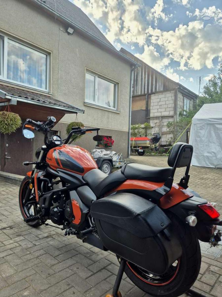 Kawasaki Vulcan 2018 Prienai, ar dzinēja tilpumu 0.65 L un nobraukumu 10 tūkst. km par 5150 €, foto 12 vietnē AUTOMOTO.COM.LV