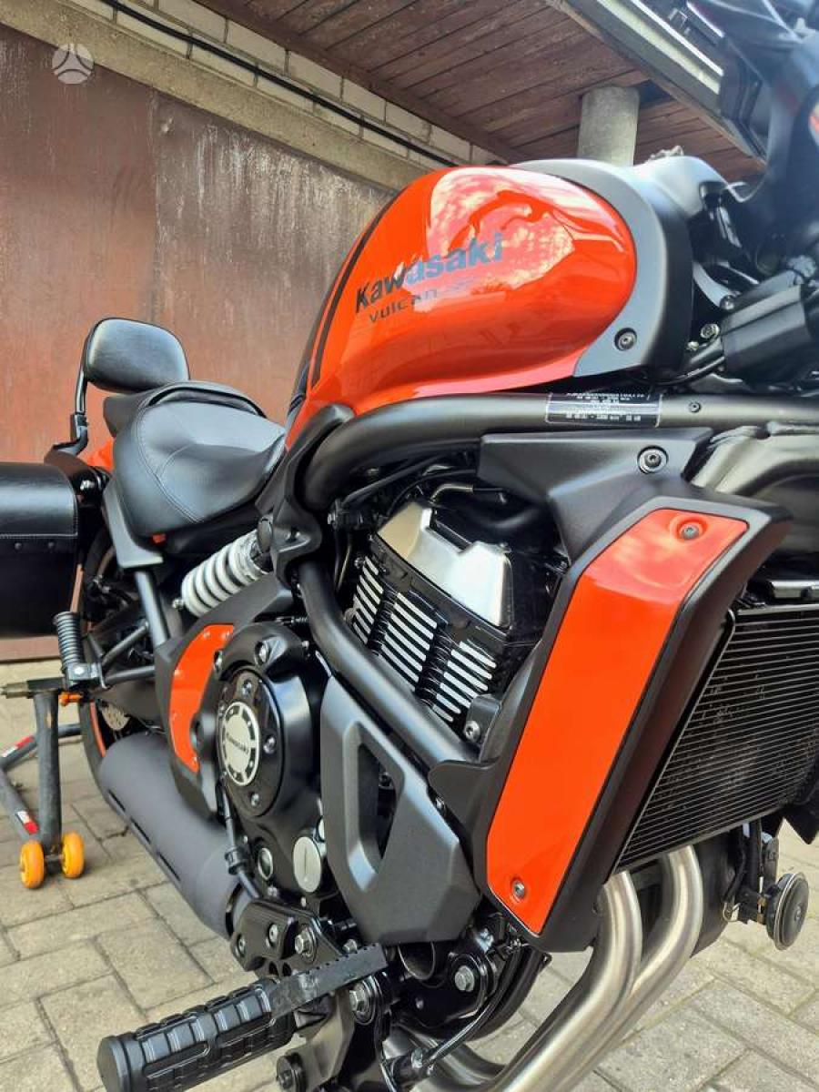 Kawasaki Vulcan 2018 Prienai, ar dzinēja tilpumu 0.65 L un nobraukumu 10 tūkst. km par 5150 €, foto 21 vietnē AUTOMOTO.COM.LV
