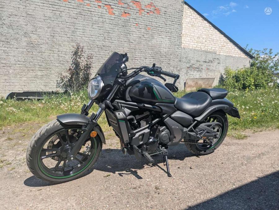 Kawasaki Vulcan 2022 in Klaipeda, with an engine capacity of 0.65 L and mileage of 18 thousand km for 6600 €, photo 1 on AUTOMOTO.COM.LV