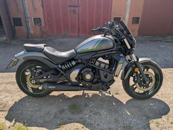 Kawasaki Vulcan 2022 in Klaipeda, with an engine capacity of 0.65 L and mileage of 18 thousand km for 6600 €, photo 3 on AUTOMOTO.COM.LV