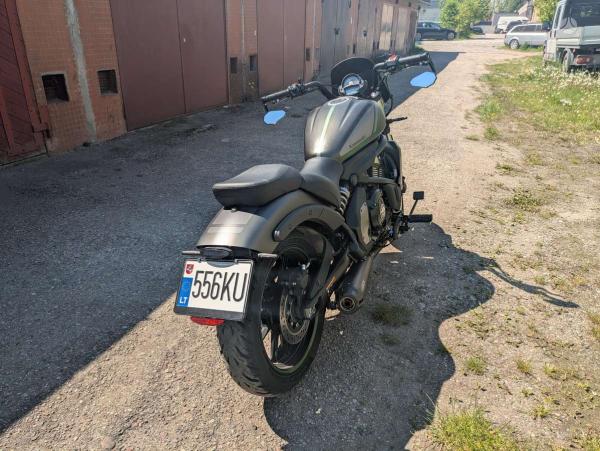 Kawasaki Vulcan 2022 in Klaipeda, with an engine capacity of 0.65 L and mileage of 18 thousand km for 6600 €, photo 4 on AUTOMOTO.COM.LV