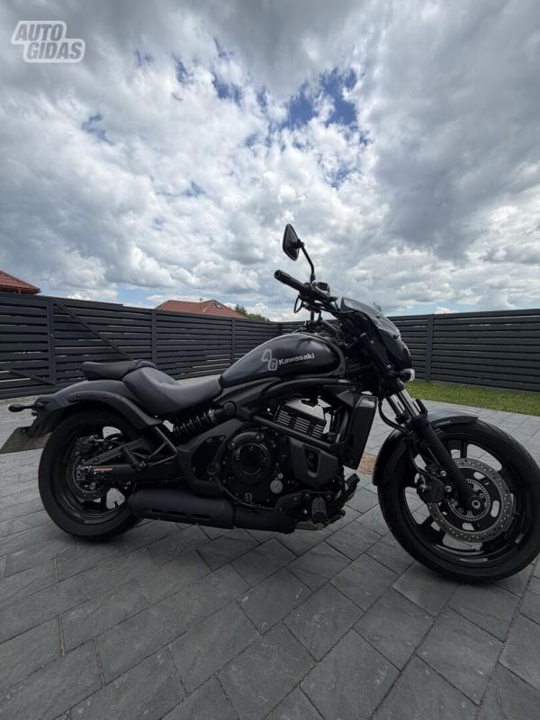 Черный Кавасаки Vulcan S 2015 в Каунас, объемом двигателя 0.65 л и пробегом 16 тыс. км за 5100 €, фото 2 на AUTOMOTO.COM.LV
