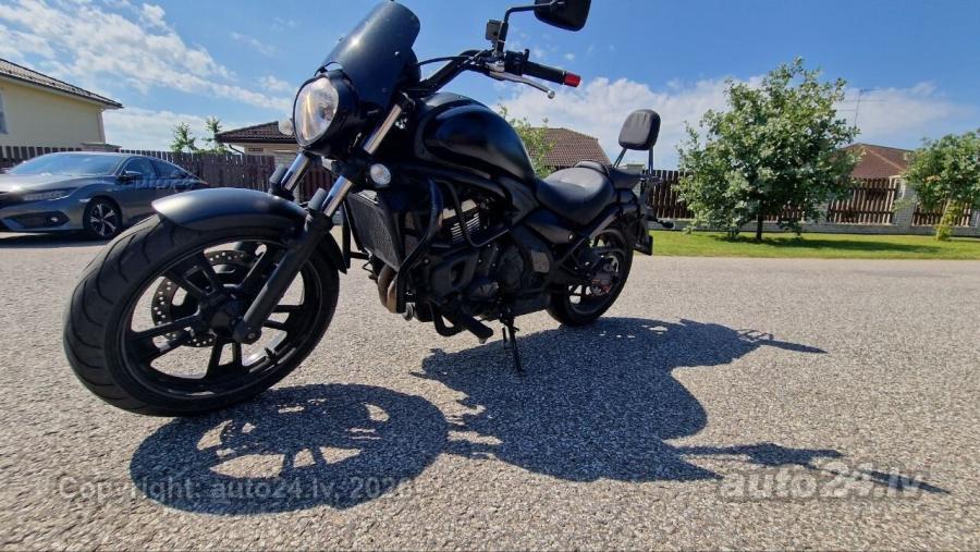 Melns Kawasaki Vulcan S 2016 Tallina, ar dzinēja tilpumu 0.65 L un nobraukumu 16 tūkst. km par 5400 €, foto 1 vietnē AUTOMOTO.COM.LV