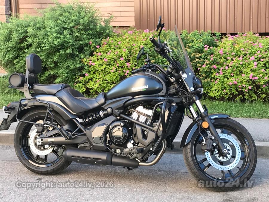 Черный Кавасаки Vulcan S 2017 в Таллин, объемом двигателя 0.65 л и пробегом 12 тыс. км за 5500 €, фото 1 на AUTOMOTO.COM.LV