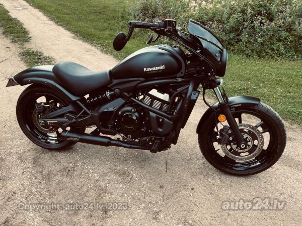 Black Kawasaki Vulcan S 2019 in Rapla, with an engine capacity of 0.65 L and mileage of 11 thousand km for 5600 €, photo 4 on AUTOMOTO.COM.LV