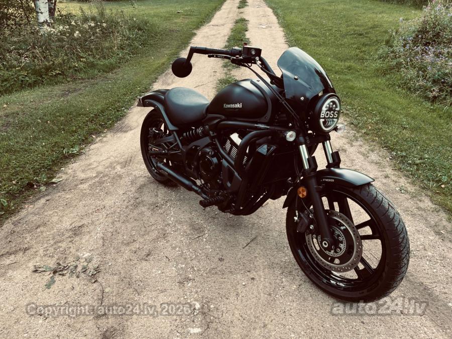 Melns Kawasaki Vulcan S 2019 Rapla, ar dzinēja tilpumu 0.65 L un nobraukumu 11 tūkst. km par 5600 €, foto 5 vietnē AUTOMOTO.COM.LV