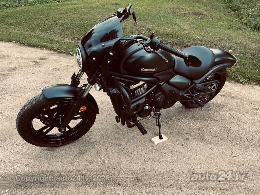 Melns Kawasaki Vulcan S 2019 Rapla, ar dzinēja tilpumu 0.65 L un nobraukumu 11 tūkst. km par 5600 €, foto 8 vietnē AUTOMOTO.COM.LV