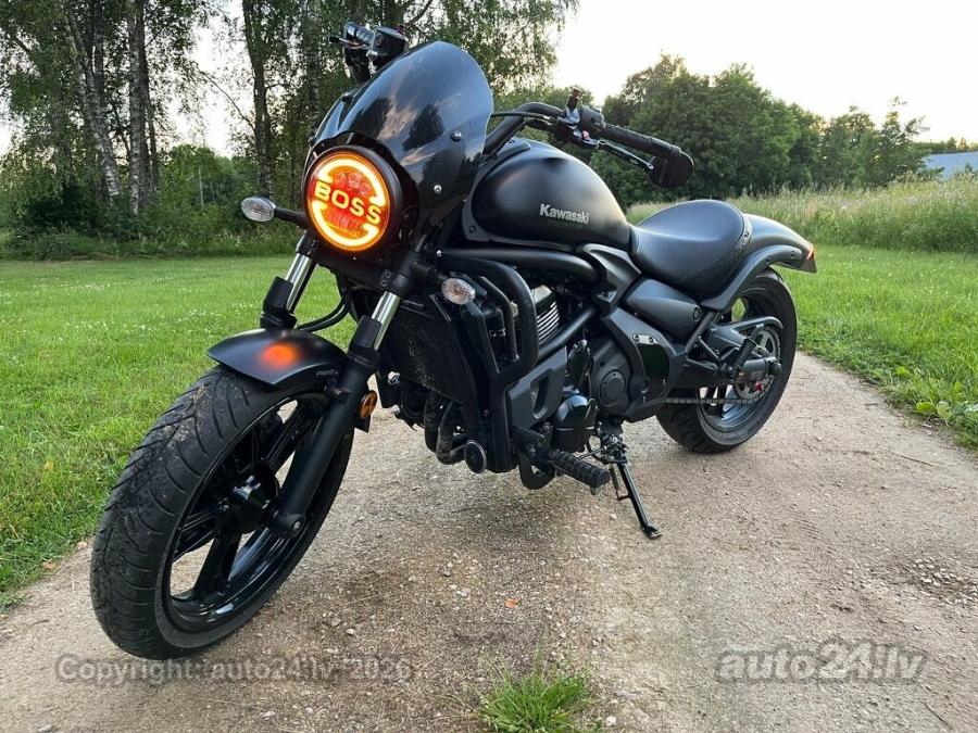 Melns Kawasaki Vulcan S 2019 Rapla, ar dzinēja tilpumu 0.65 L un nobraukumu 11 tūkst. km par 5600 €, foto 11 vietnē AUTOMOTO.COM.LV