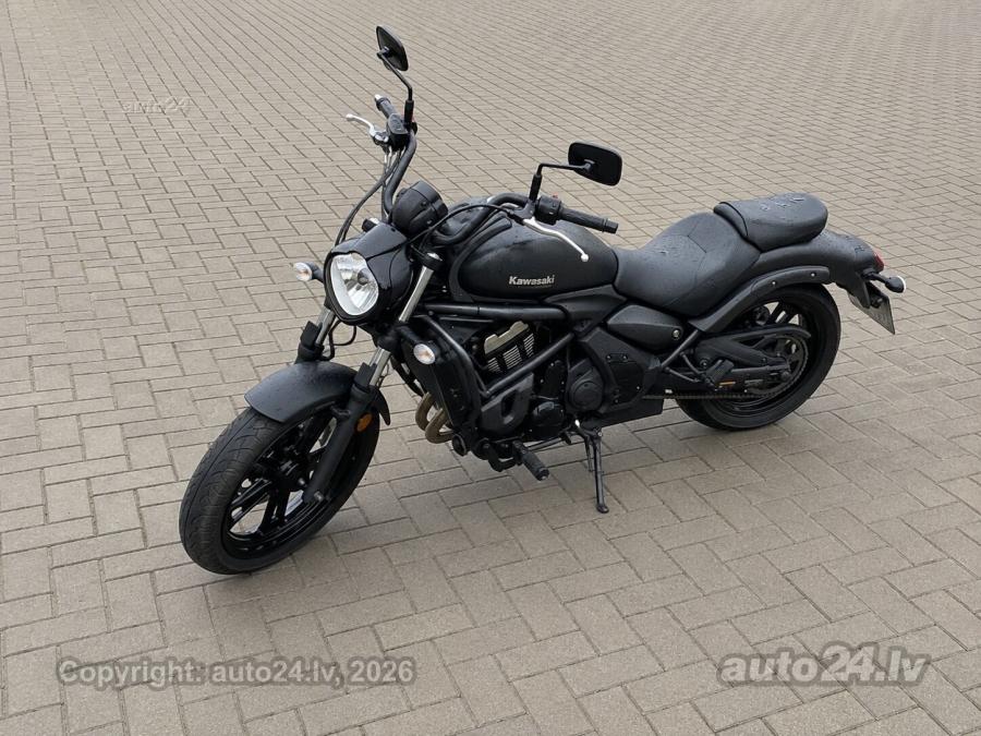 Черный Кавасаки Vulcan S 2021 в Тарту, объемом двигателя 0.65 л и пробегом 3 тыс. км за 6900 €, фото 3 на AUTOMOTO.COM.LV