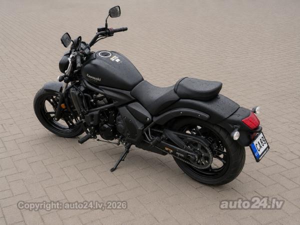 Черный Кавасаки Vulcan S 2021 в Тарту, объемом двигателя 0.65 л и пробегом 3 тыс. км за 6900 €, фото 3 на AUTOMOTO.COM.LV