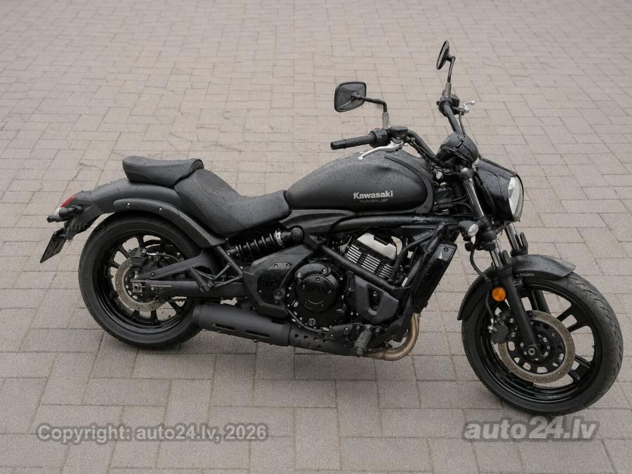 Черный Кавасаки Vulcan S 2021 в Тарту, объемом двигателя 0.65 л и пробегом 3 тыс. км за 6900 €, фото 5 на AUTOMOTO.COM.LV
