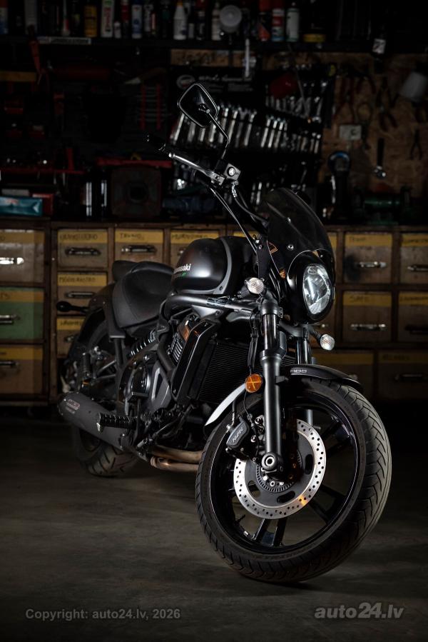 Черный Кавасаки Vulcan S 2022 в Таллин, объемом двигателя 0.65 л и пробегом 18 тыс. км за 6300 €, фото 1 на AUTOMOTO.COM.LV
