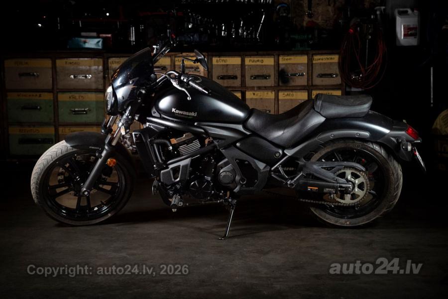 Melns Kawasaki Vulcan S 2022 Tallina, ar dzinēja tilpumu 0.65 L un nobraukumu 18 tūkst. km par 6300 €, foto 5 vietnē AUTOMOTO.COM.LV