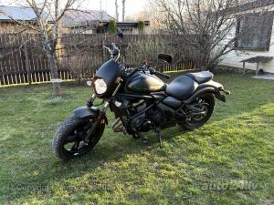 Black Kawasaki Vulcan S 2023 in Tallinn, with an engine capacity of 0.65 L and mileage of 733 thousand km for 6900 €, photo 3 on AUTOMOTO.COM.LV