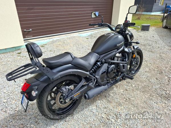 Black Kawasaki Vulcan S 2023 in Tallinn, with an engine capacity of 0.65 L and mileage of 4 thousand km for 5900 €, photo 2 on AUTOMOTO.COM.LV