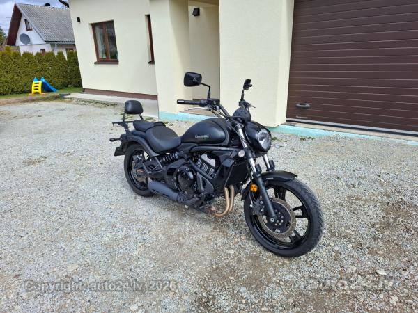 Black Kawasaki Vulcan S 2023 in Tallinn, with an engine capacity of 0.65 L and mileage of 4 thousand km for 5900 €, photo 4 on AUTOMOTO.COM.LV