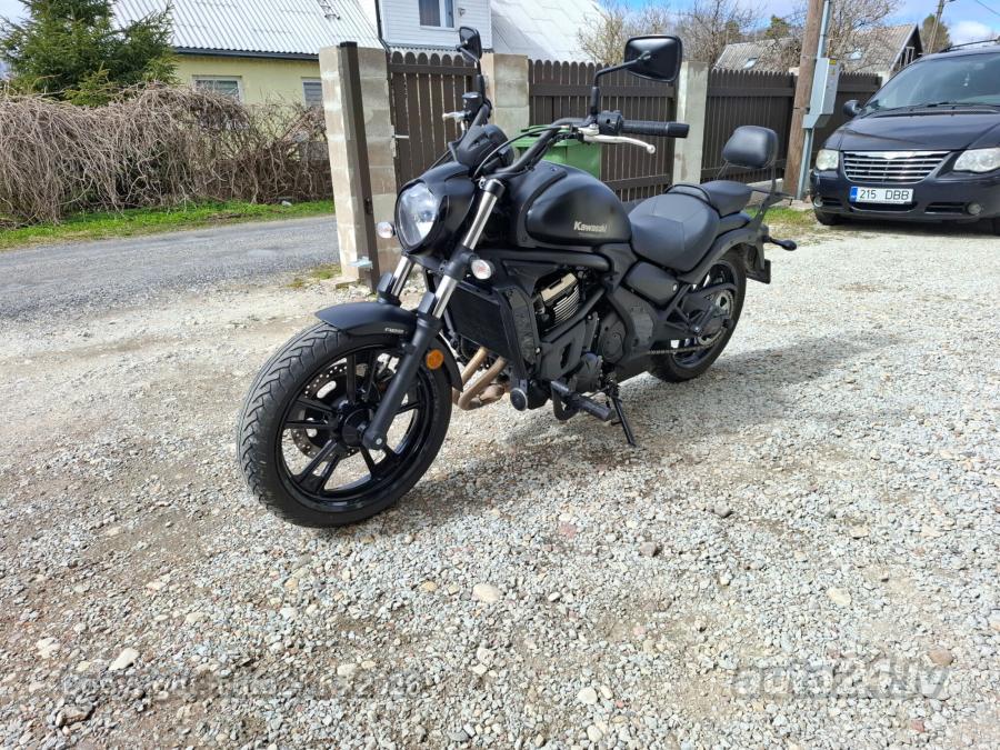 Black Kawasaki Vulcan S 2023 in Tallinn, with an engine capacity of 0.65 L and mileage of 4 thousand km for 5900 €, photo 6 on AUTOMOTO.COM.LV