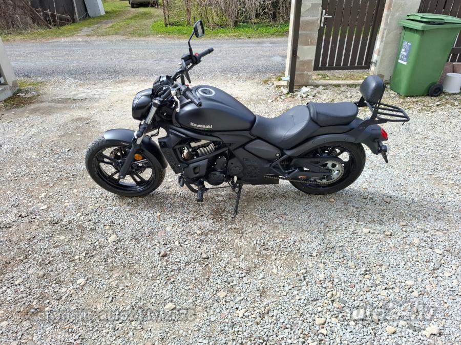 Black Kawasaki Vulcan S 2023 in Tallinn, with an engine capacity of 0.65 L and mileage of 4 thousand km for 5900 €, photo 8 on AUTOMOTO.COM.LV