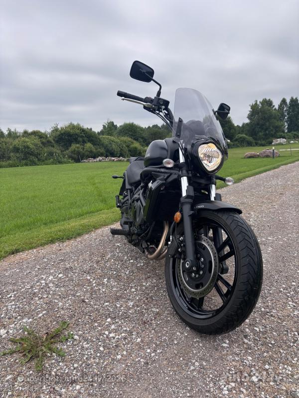 Black Kawasaki Vulcan S 2023 in Tallinn, with an engine capacity of 0.65 L and mileage of 9 thousand km for 7099 €, photo 2 on AUTOMOTO.COM.LV