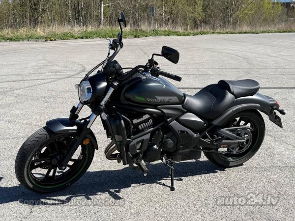 Black Kawasaki Vulcan S 2025 in Tallinn, with an engine capacity of 0.65 L and mileage of 3 thousand km for 7300 €, photo 1 on AUTOMOTO.COM.LV