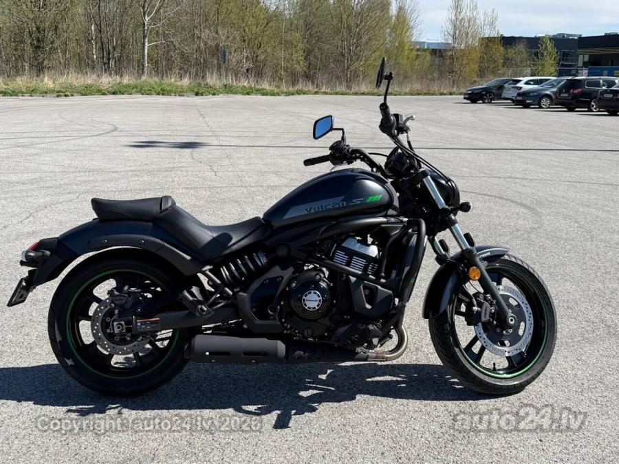 Черный Кавасаки Vulcan S 2025 в Таллин, объемом двигателя 0.65 л и пробегом 3 тыс. км за 7300 €, фото 3 на AUTOMOTO.COM.LV