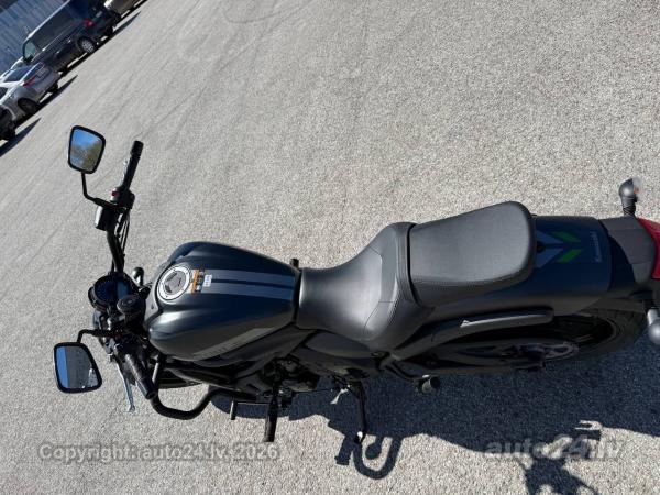 Black Kawasaki Vulcan S 2025 in Tallinn, with an engine capacity of 0.65 L and mileage of 3 thousand km for 7300 €, photo 4 on AUTOMOTO.COM.LV