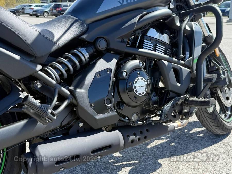 Черный Кавасаки Vulcan S 2025 в Таллин, объемом двигателя 0.65 л и пробегом 3 тыс. км за 7300 €, фото 7 на AUTOMOTO.COM.LV
