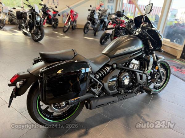 Melns Kawasaki Vulcan S 2025 Tallina, ar dzinēja tilpumu 0.65 L un nobraukumu 5 tūkst. km par 6990 €, foto 4 vietnē AUTOMOTO.COM.LV