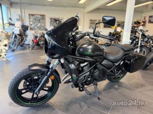 Black Kawasaki Vulcan S 2025 in Tallinn, with an engine capacity of 0.65 L and mileage of 5 thousand km for 6990 €, photo 11 on AUTOMOTO.COM.LV