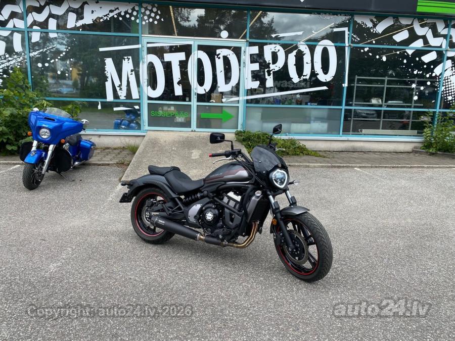Серый Кавасаки Vulcan S 2025 в Таллин, объемом двигателя 0.65 л и пробегом 1 тыс. км за 7490 €, фото 11 на AUTOMOTO.COM.LV