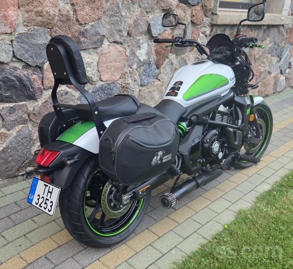 Kawasaki Vulcan S 2018 in Ventspils, with an engine capacity of 0.65 L and mileage of 0 thousand km for 5990 €, photo 3 on AUTOMOTO.COM.LV