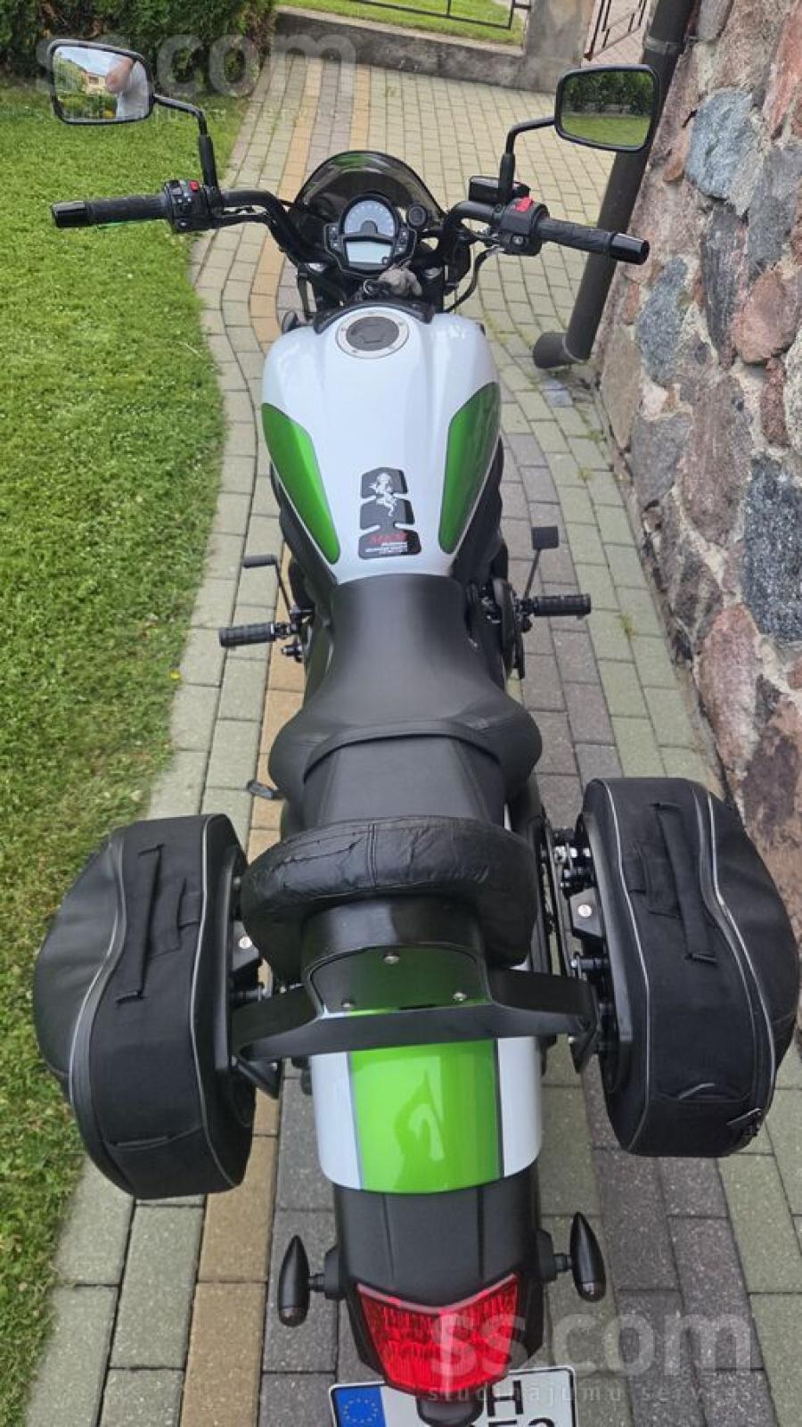 Kawasaki Vulcan S 2018 in Ventspils, with an engine capacity of 0.65 L and mileage of 0 thousand km for 5990 €, photo 6 on AUTOMOTO.COM.LV