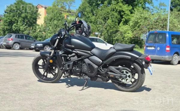 Kawasaki Vulcan S 2024 in Valmiera, with an engine capacity of 0.65 L and mileage of 0 thousand km for 6350 €, photo 5 on AUTOMOTO.COM.LV