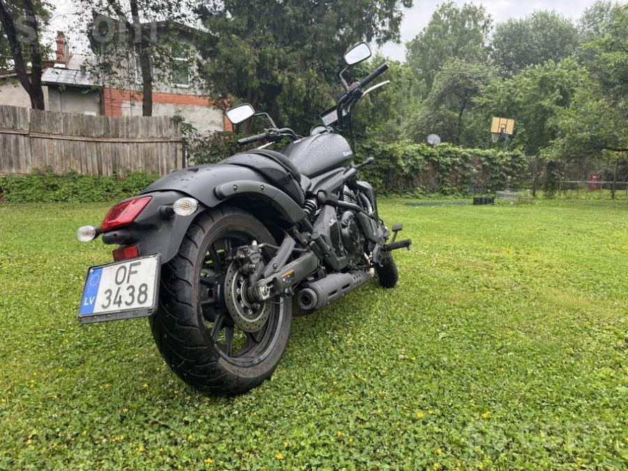 Kawasaki Vulcan S 2025 Rīga, ar dzinēja tilpumu 0.65 L un nobraukumu 0 tūkst. km par 7000 €, foto 1 vietnē AUTOMOTO.COM.LV