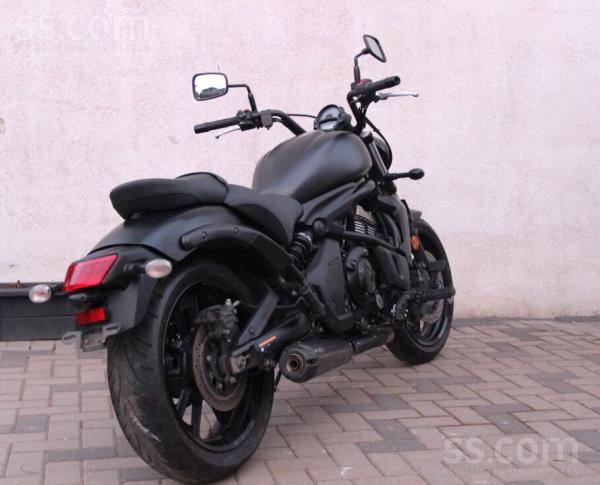 Kawasaki Vulcan S650 2018 in Tukums, with an engine capacity of 0.65 L and mileage of 0 thousand km for 5800 €, photo 5 on AUTOMOTO.COM.LV