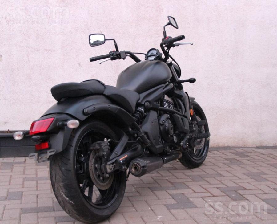 Kawasaki Vulcan S650 2018 in Tukums, with an engine capacity of 0.65 L and mileage of 0 thousand km for 5800 €, photo 5 on AUTOMOTO.COM.LV