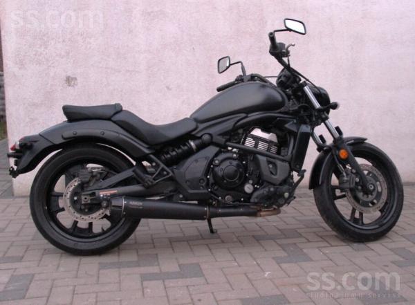 Kawasaki Vulcan S650 2018 Tukums, ar dzinēja tilpumu 0.65 L un nobraukumu 0 tūkst. km par 5800 €, foto 2 vietnē AUTOMOTO.COM.LV