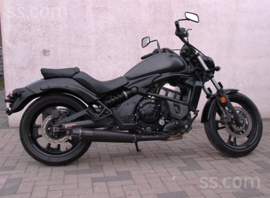 Кавасаки Vulcan S650 2018 в Тукумс, объемом двигателя 0.65 л и пробегом 0 тыс. км за 5800 €, фото 2 на AUTOMOTO.COM.LV