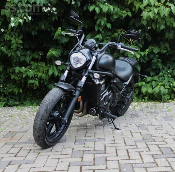 Kawasaki Vulcan S650 2019 Tukums, ar dzinēja tilpumu 0.65 L un nobraukumu 0 tūkst. km par 5800 €, foto 3 vietnē AUTOMOTO.COM.LV