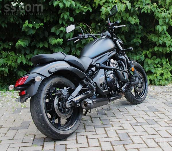 Kawasaki Vulcan S650 2019 in Tukums, with an engine capacity of 0.65 L and mileage of 0 thousand km for 5400 €, photo 5 on AUTOMOTO.COM.LV